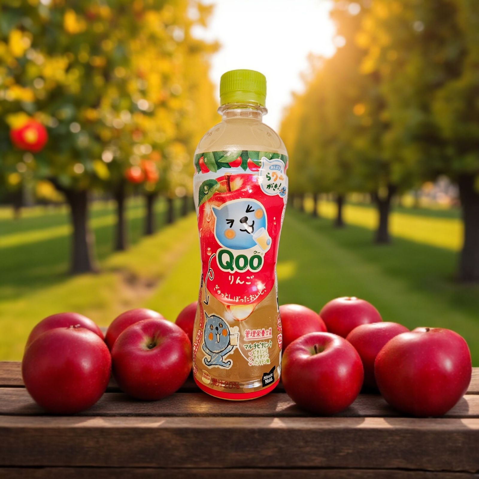 Get Coca Cola Minute Maid Japan Qoo Apple Juice Drink 425 ml Delivered ...