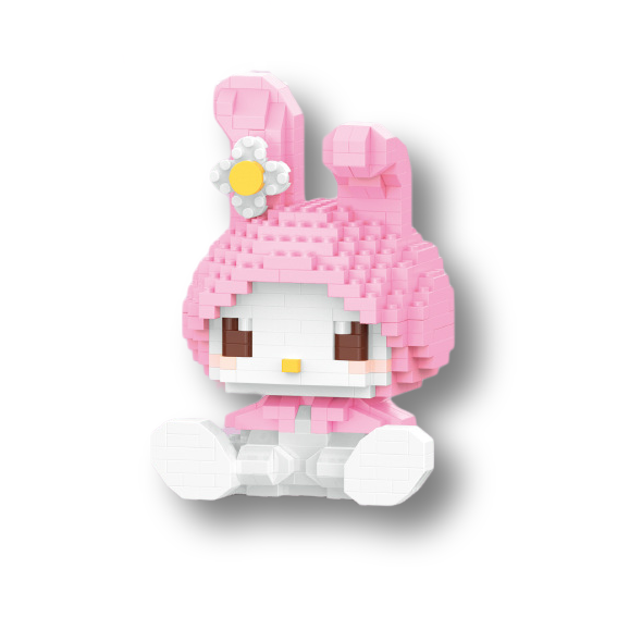 Get Sanrio Cartoon Blocks Educational Assembly Children's Toy Gift My ...