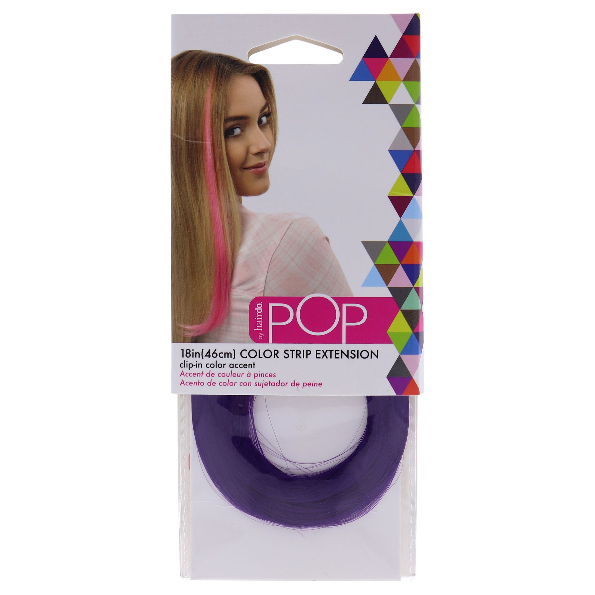 Get Pop Color Strip Extension Party Purple 18 Inch Delivered | Weee ...