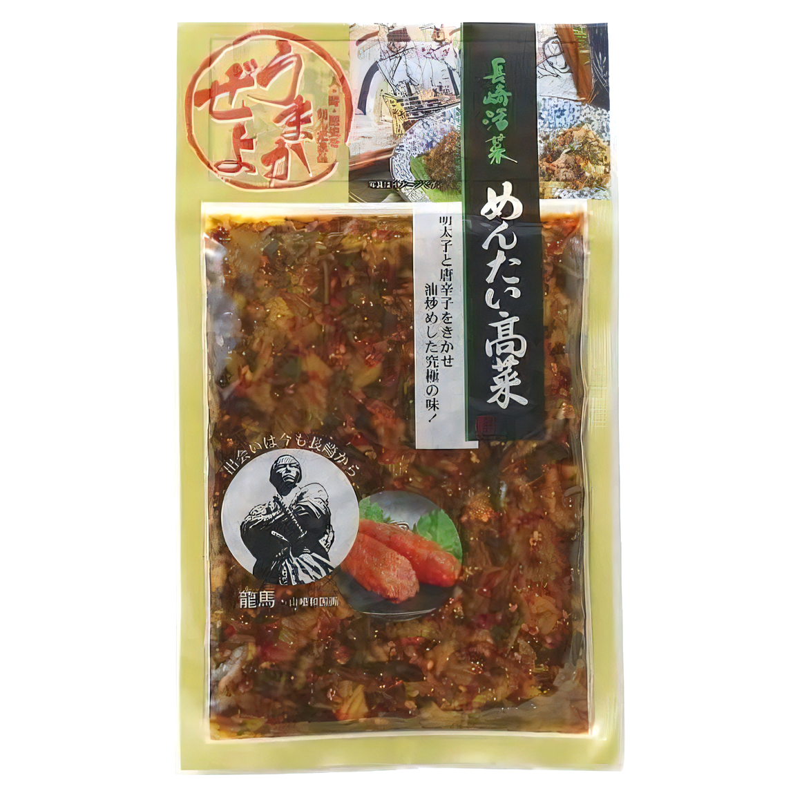 [Nagasaki Katsuna] Umakazeyo Mentai Takana 180g 1 箱 - Weee!