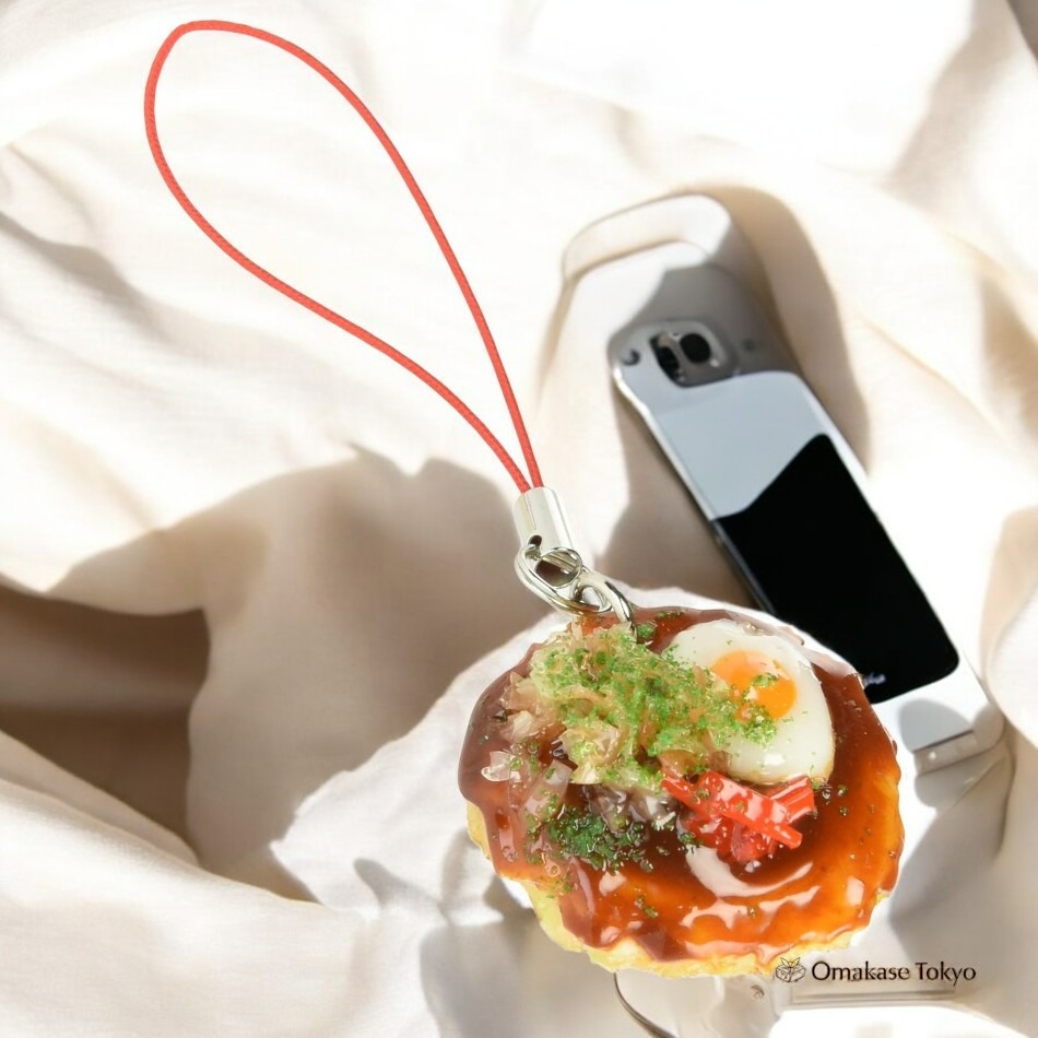 Get Food Sample Mobile Strap Okonomiyaki Delivered | Weee! Asian Market