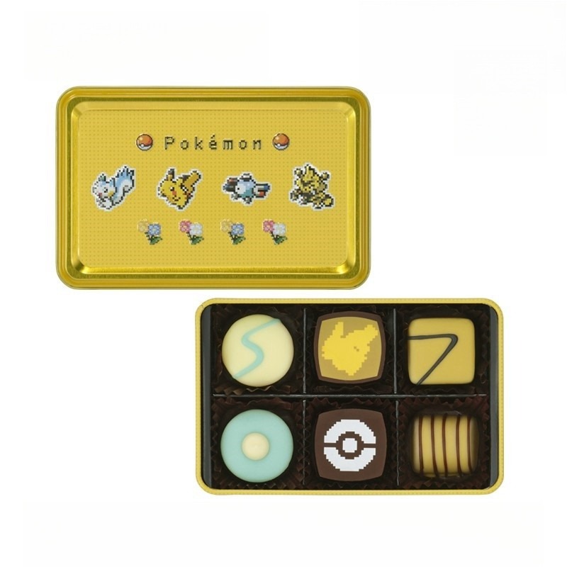 Get Pikachu collaboration chocolate gift box 6 pieces Delivered | Weee ...