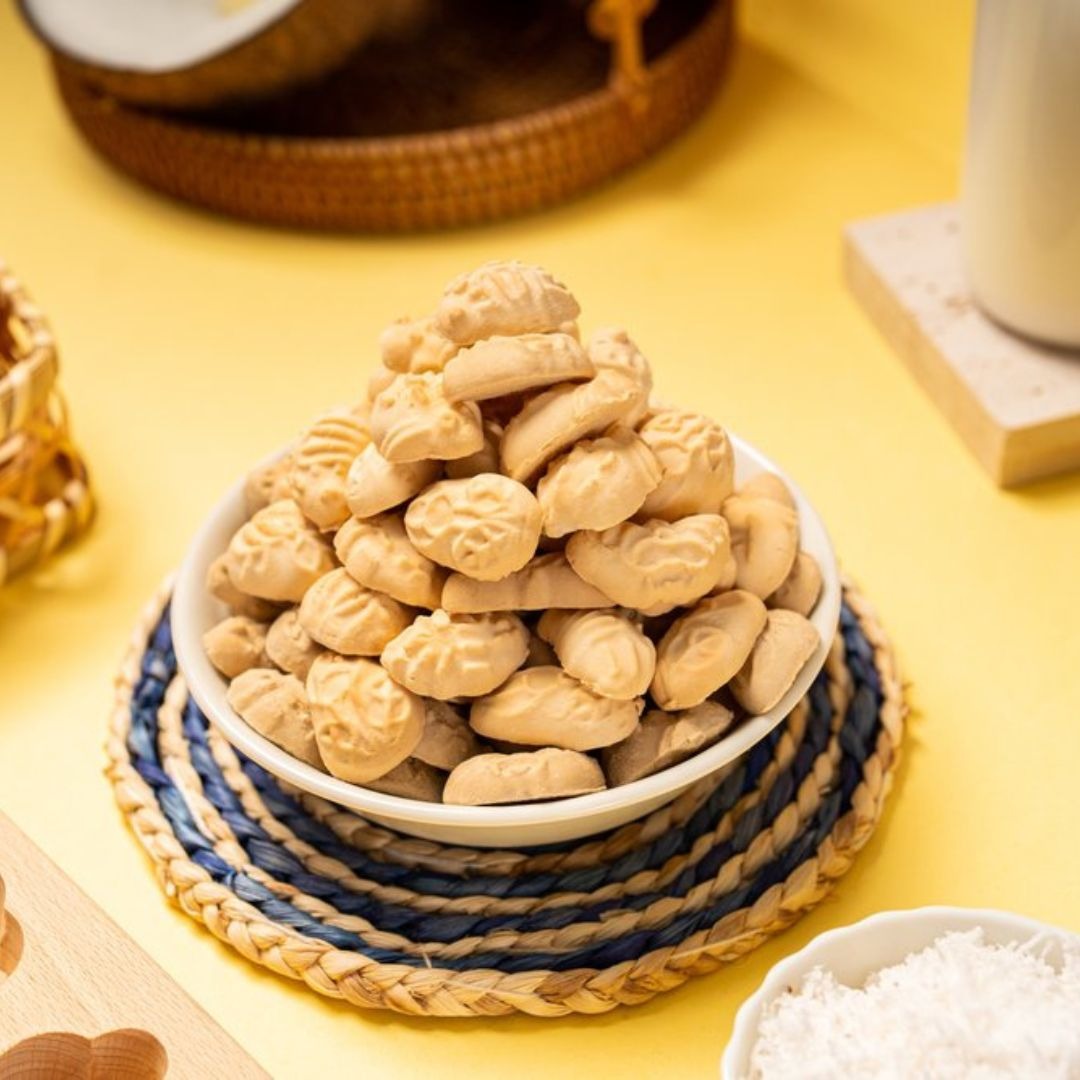 Tapioca Coconut Cookies - Charcoal Flavour - Weee!