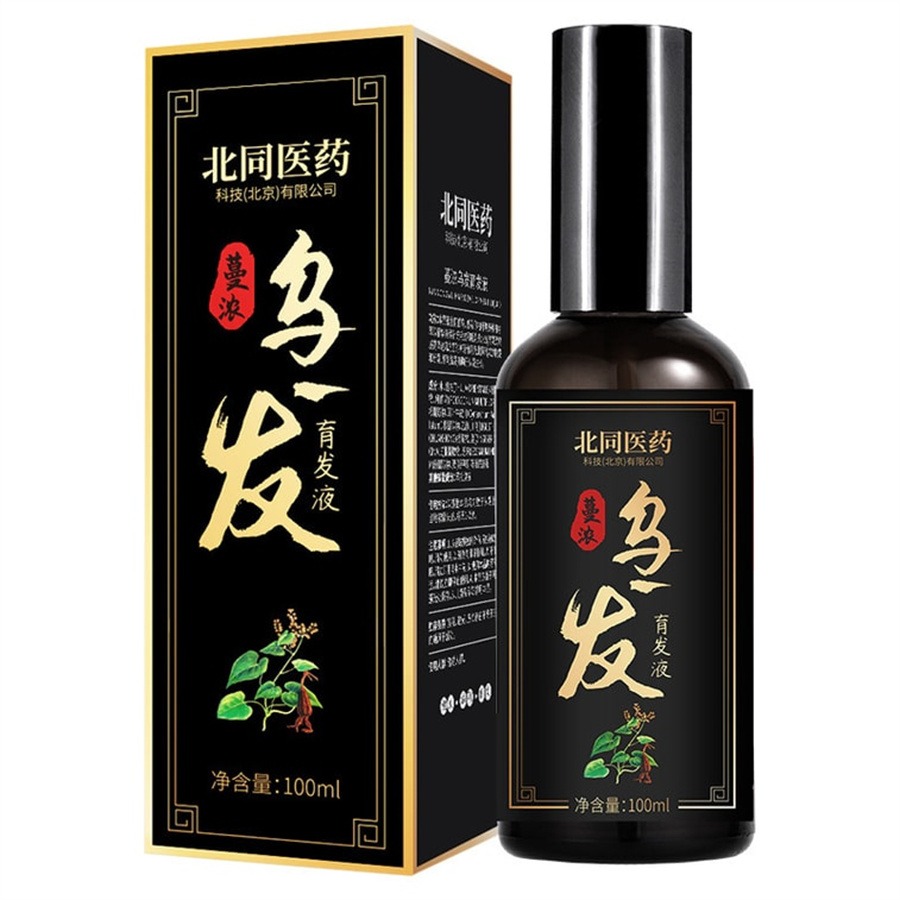 Get Anti Hair Loss Hair Growth Solution Ginger He Shou Wu Hair Growth 100ml Delivered | Weee ...