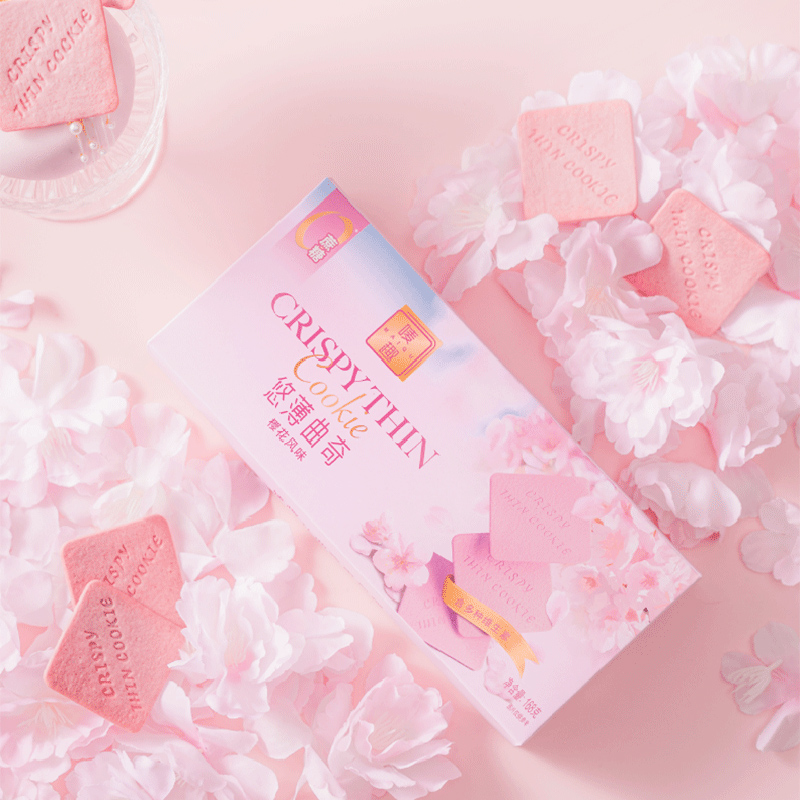Get Mark Cherry Blossom Flavored Cookies,168g * 1 Box Delivered | Weee! Asian Market