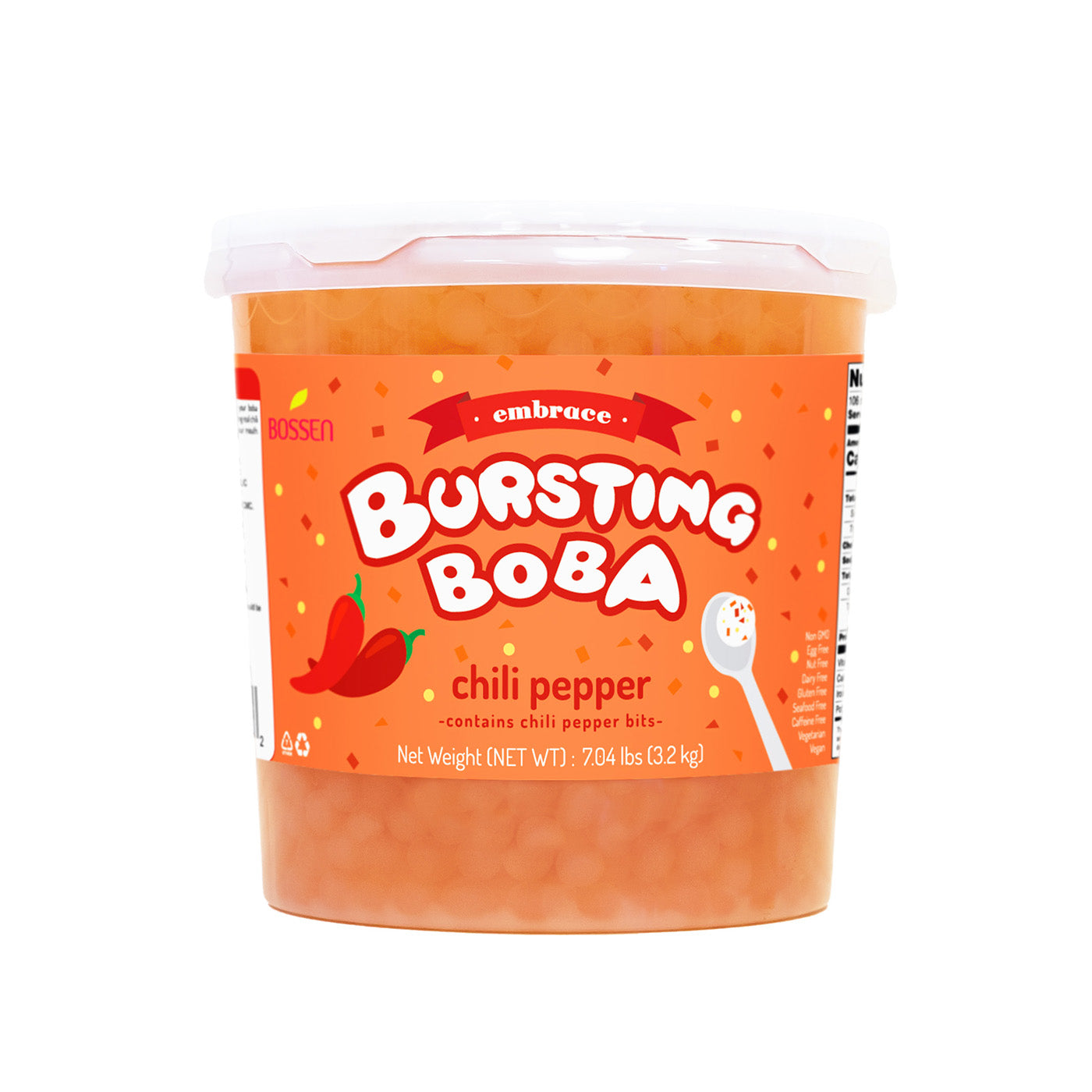 Get Bossen Bursting Boba Embrace - Chili (7.04 lbs) Delivered | Weee ...
