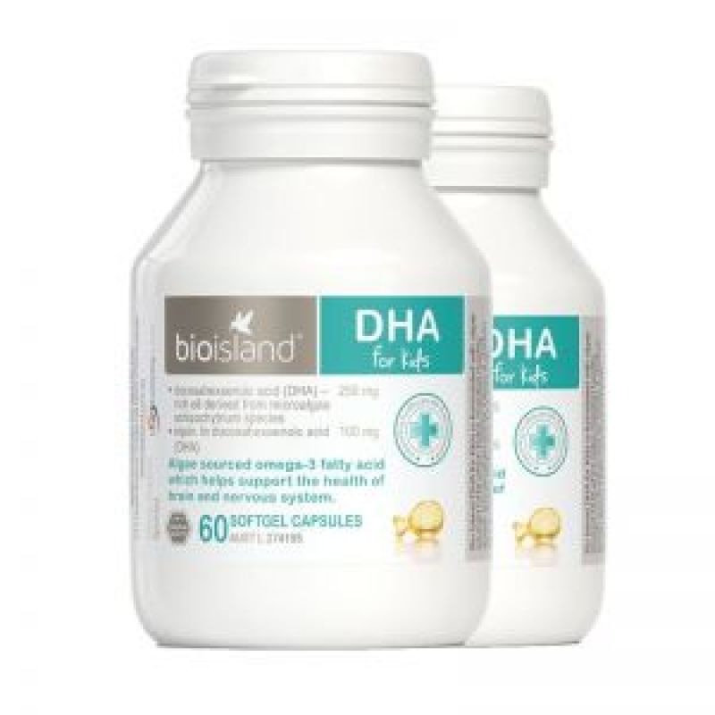Get Bio Island Natural Seaweed Oil Infant DHA 60 Capsules Delivered | Weee! Asian Market