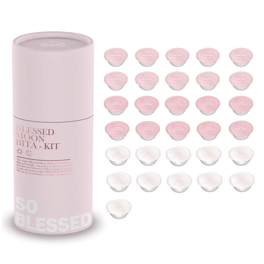 Get BLESSED MOON Vita Kit - Skincare Kit (Total 31 capsules - Eye 10 ...