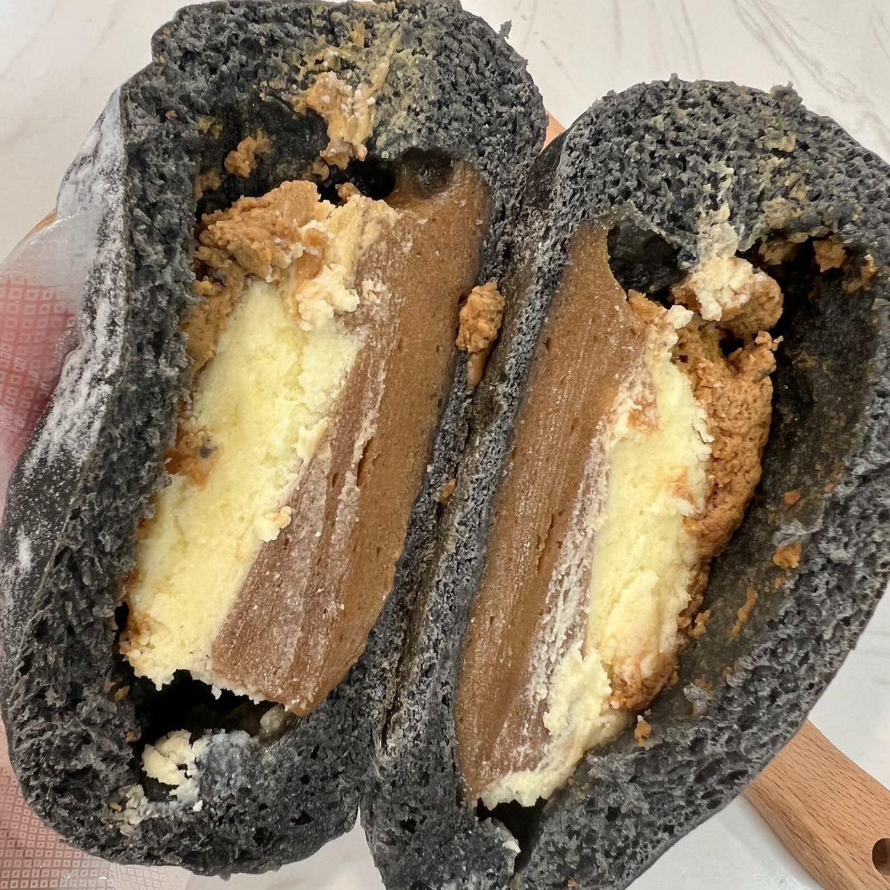 Get Brown Sugar Mochi Hazelnut Cheese bread Delivered | Weee! Asian Market