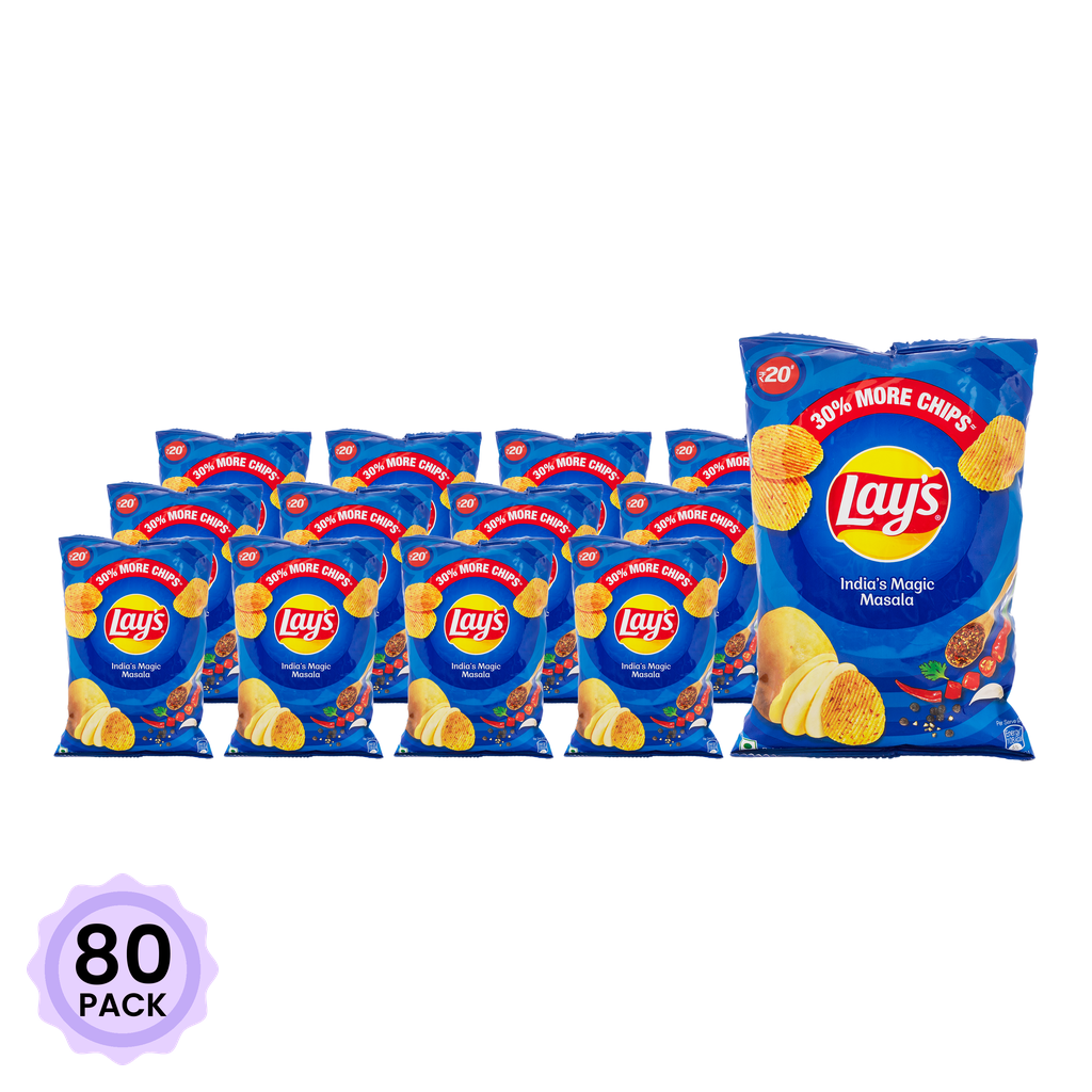 Get Lay's Chips Masala Flavor 1.82 oz*80 pack Delivered | Weee! Asian ...
