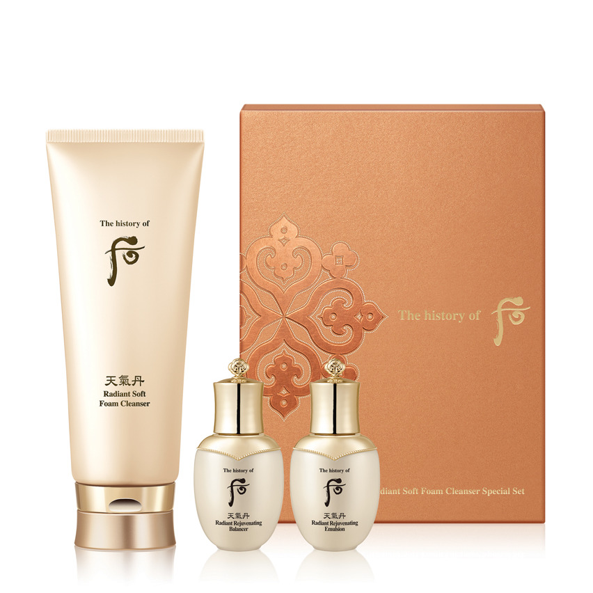 Get The History of Whoo Cheongidan Radiant Soft Foam Cleanser Special ...