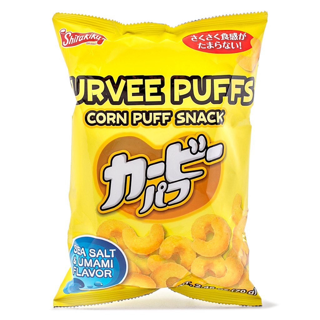 Get Shirakiku Curvee Corn Puff Umami Sea Salt Delivered | Weee! Asian ...