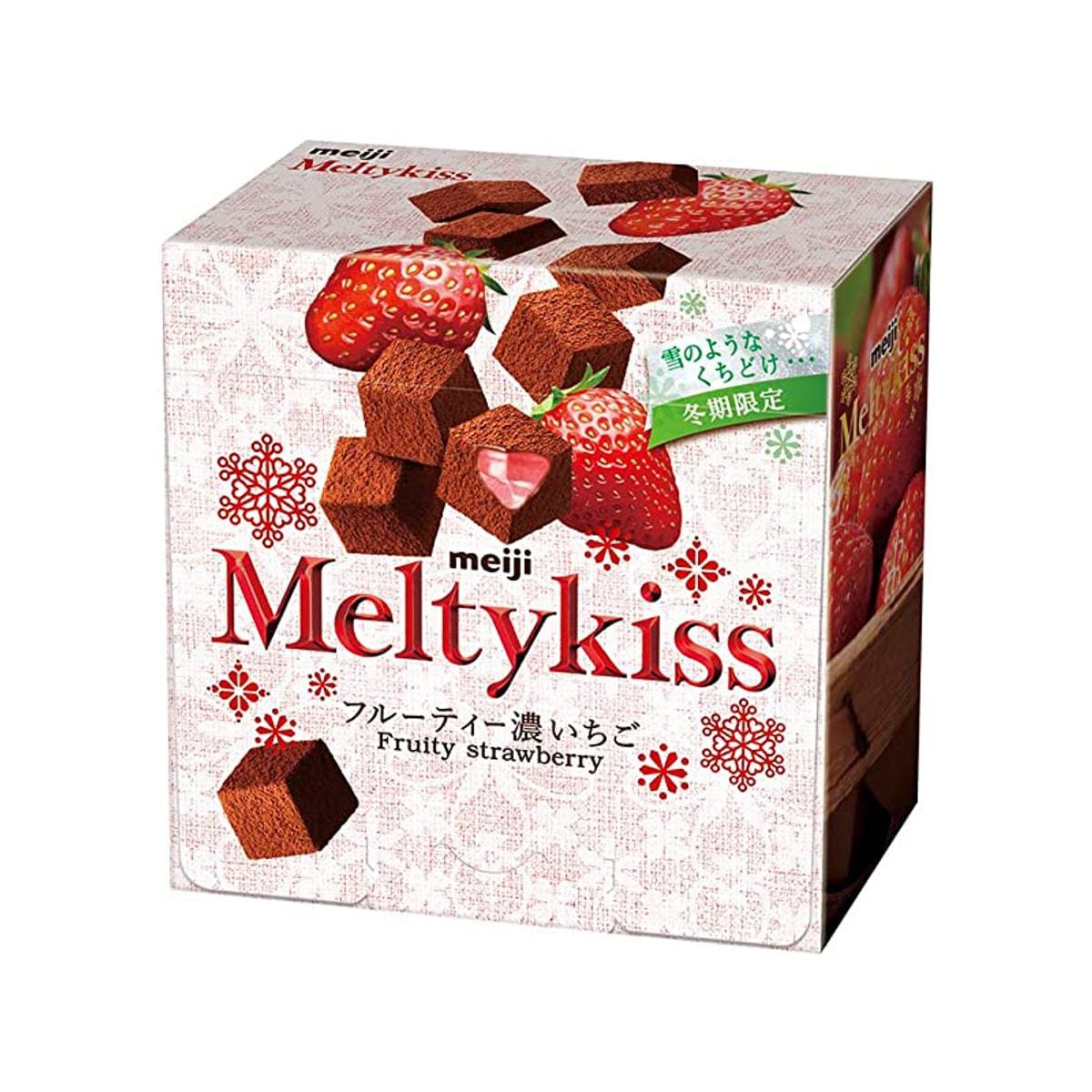 MEIJI Meltykiss Chocolate Fruity Strawberry - Weee!