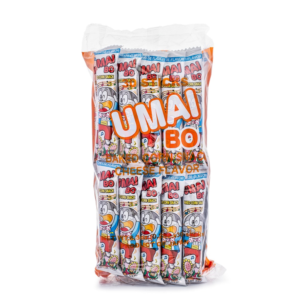 Get Umaibo Baked Corn Snack, Cheese Flavor 30pcs Delivered | Weee ...