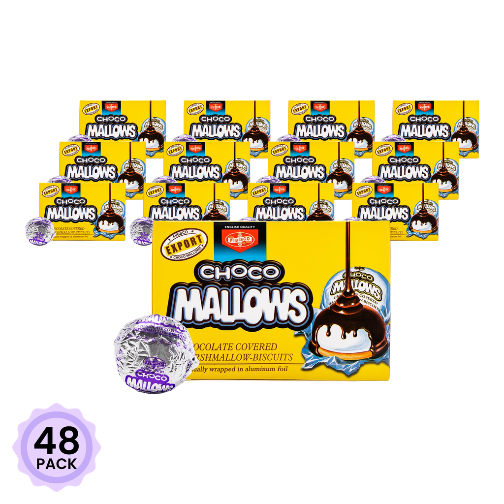 Get Fibisco Choco Mallows 100 g*48 pack Delivered | Weee! Asian Market