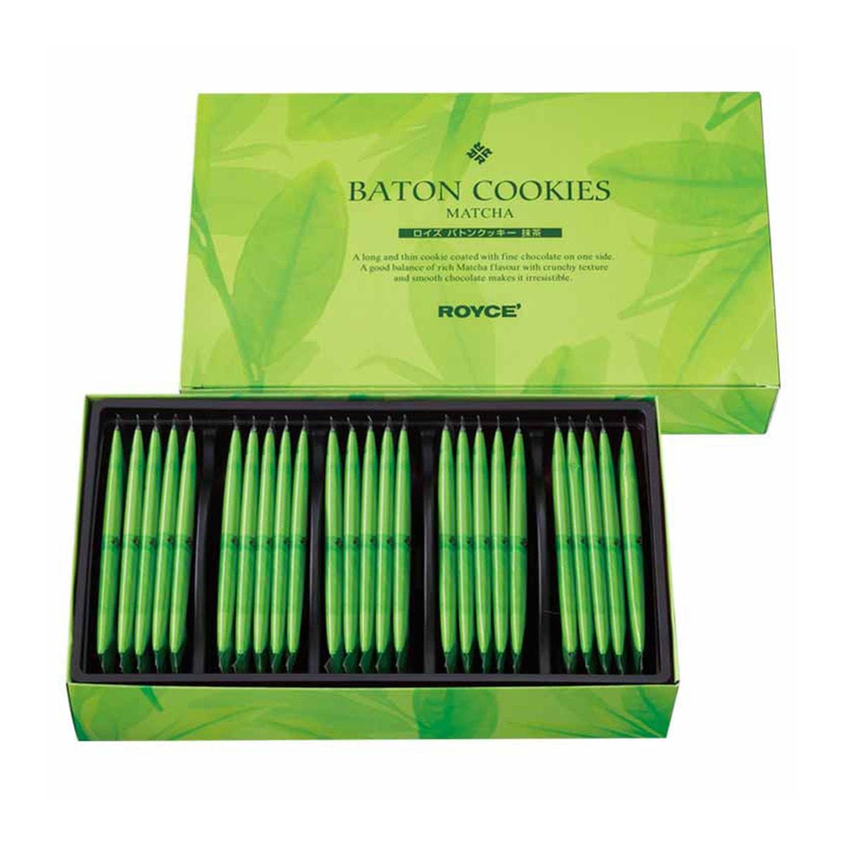 [Japan Direct Mail] ROYCE Baton Cookies Matcha Green Tea 25pcs - Weee!