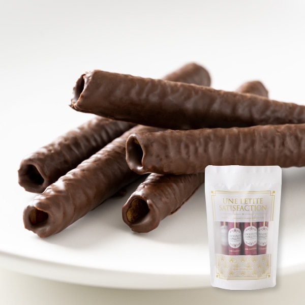 Get Kobe Fugetsudo Chocolate Rice Cracker Egg Rolls 6 Pieces Delivered ...