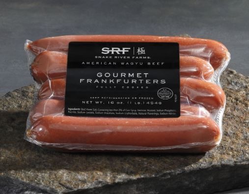 SRF American Wagyu Beef Gourmet Hot Dogs - Weee!
