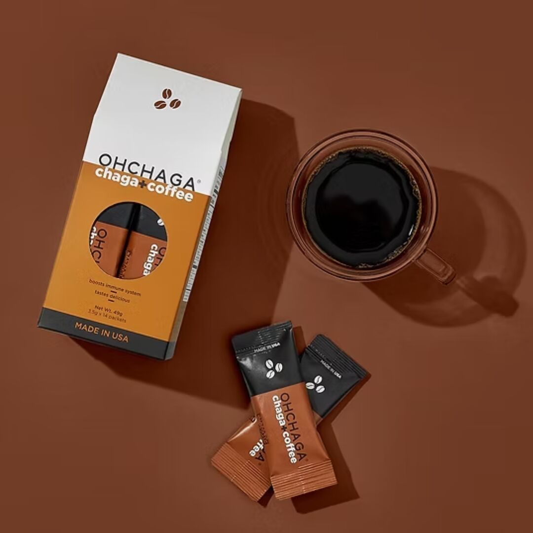 Get OHCHAGA Chaga Mushroom Instant Coffee 14 packs Delivered | Weee ...