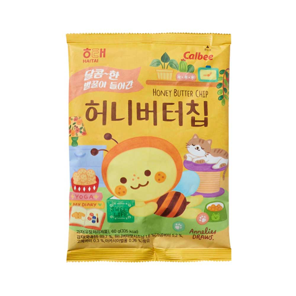 Get Haitai Honey Butter Chip 60g Delivered | Weee! Asian Market