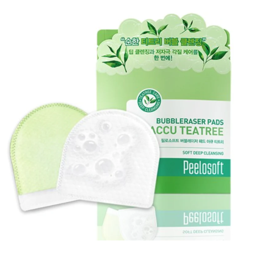 MAKEHEAL Peelosoft Bubbleraser Pads Accu 茶树清洁垫替换装 - Weee!