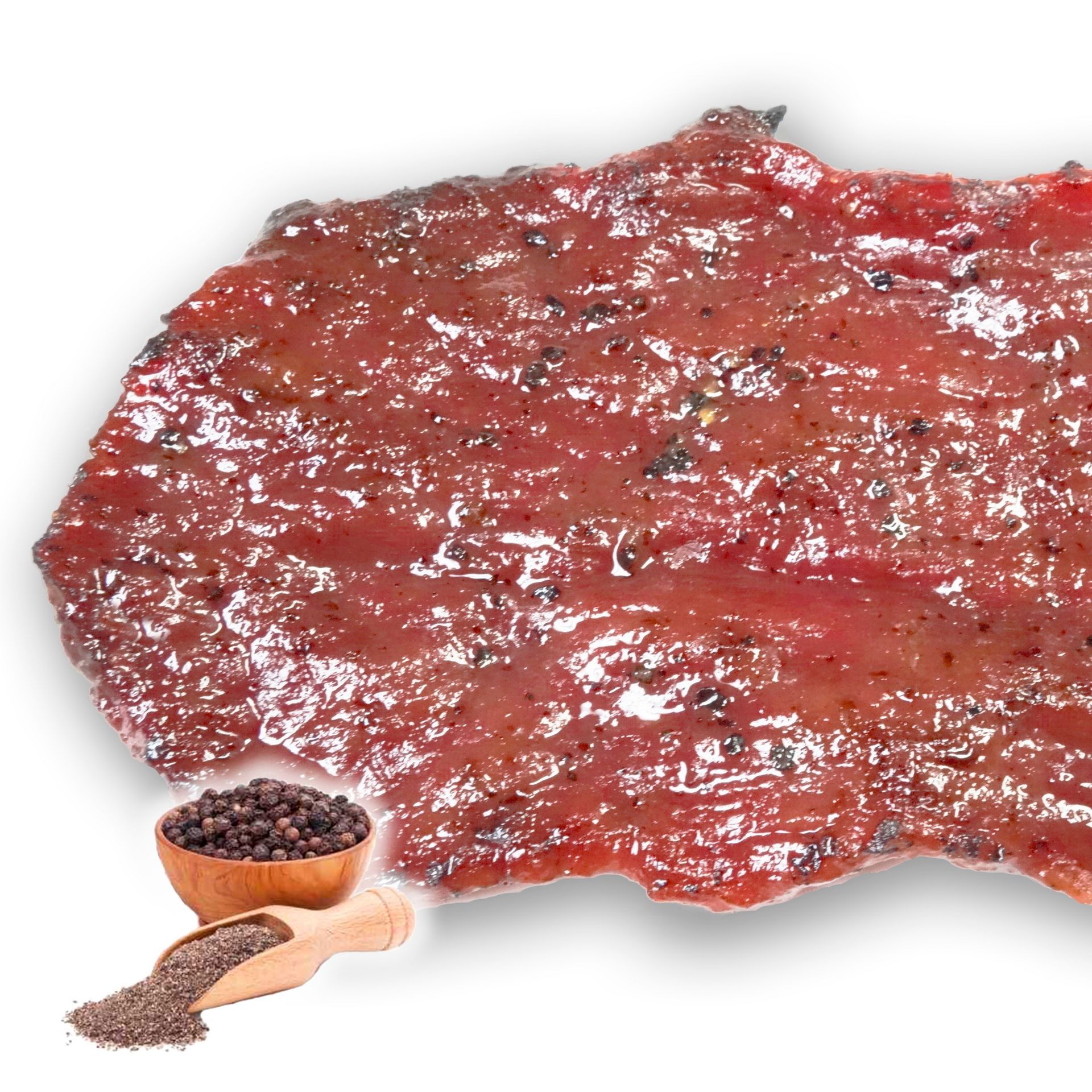 Get Fire-Grilled Beef Jerky (Black Pepper 0.25 lb) 4oz 113 g Delivered ...