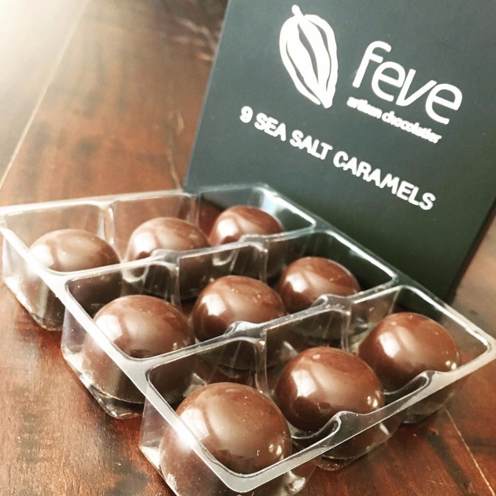【Feve chocolate】9 Piece Sea Salted Caramels - Weee!