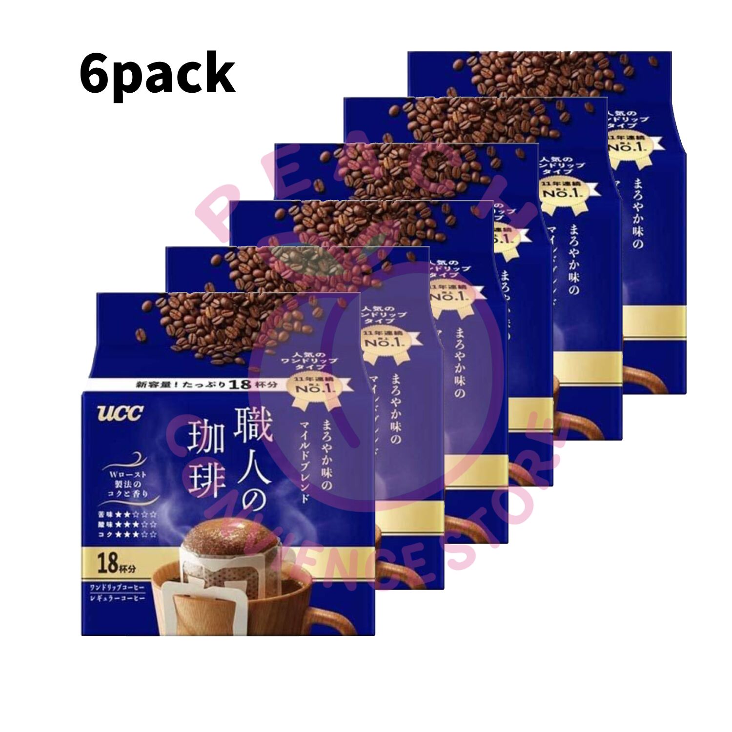 Get UCC Craftsman's One Drip Coffee(6 Pack) Delivered | Weee! Asian Market