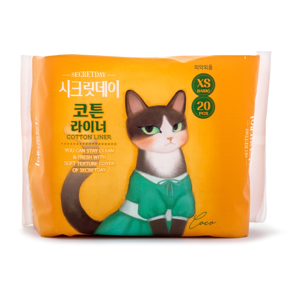 Get SECRET DAY Cotton Pantyliner 150mm 20 Pads Delivered | Weee! Asian ...