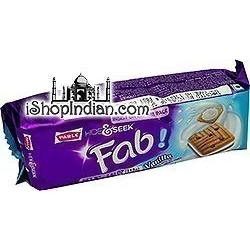 Get Parle Hide & Seek Fab! - Vanilla Cream Sandwich Cookies, 3.94 oz ...