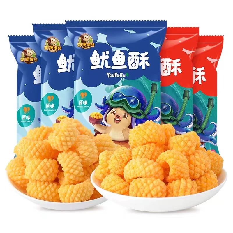 Get Squid crisps internet famous snacks 31g*5 bags Delivered | Weee ...