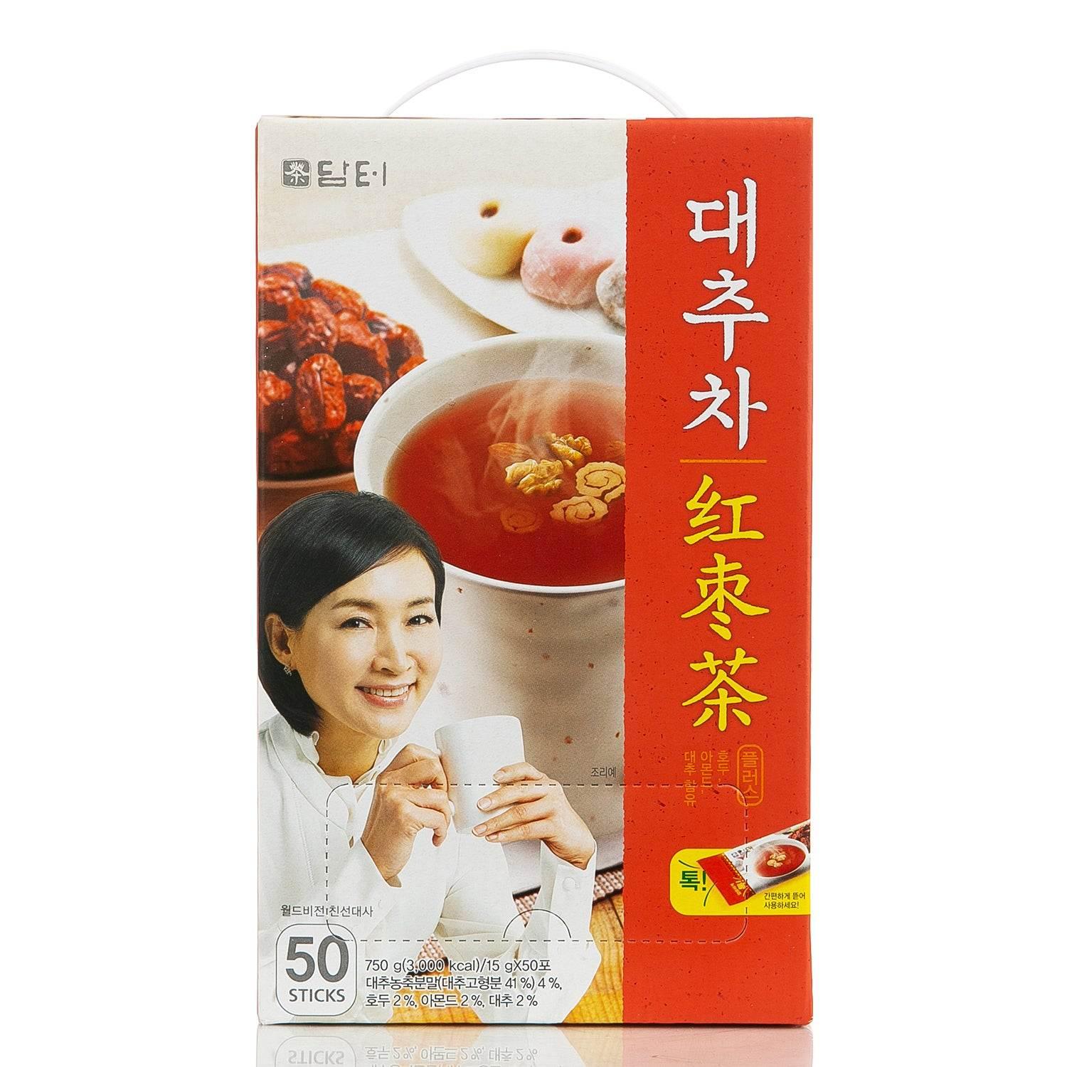 Get Damtuh Jujube Tea Plus - 750g 50 count Delivered | Weee! Asian Market