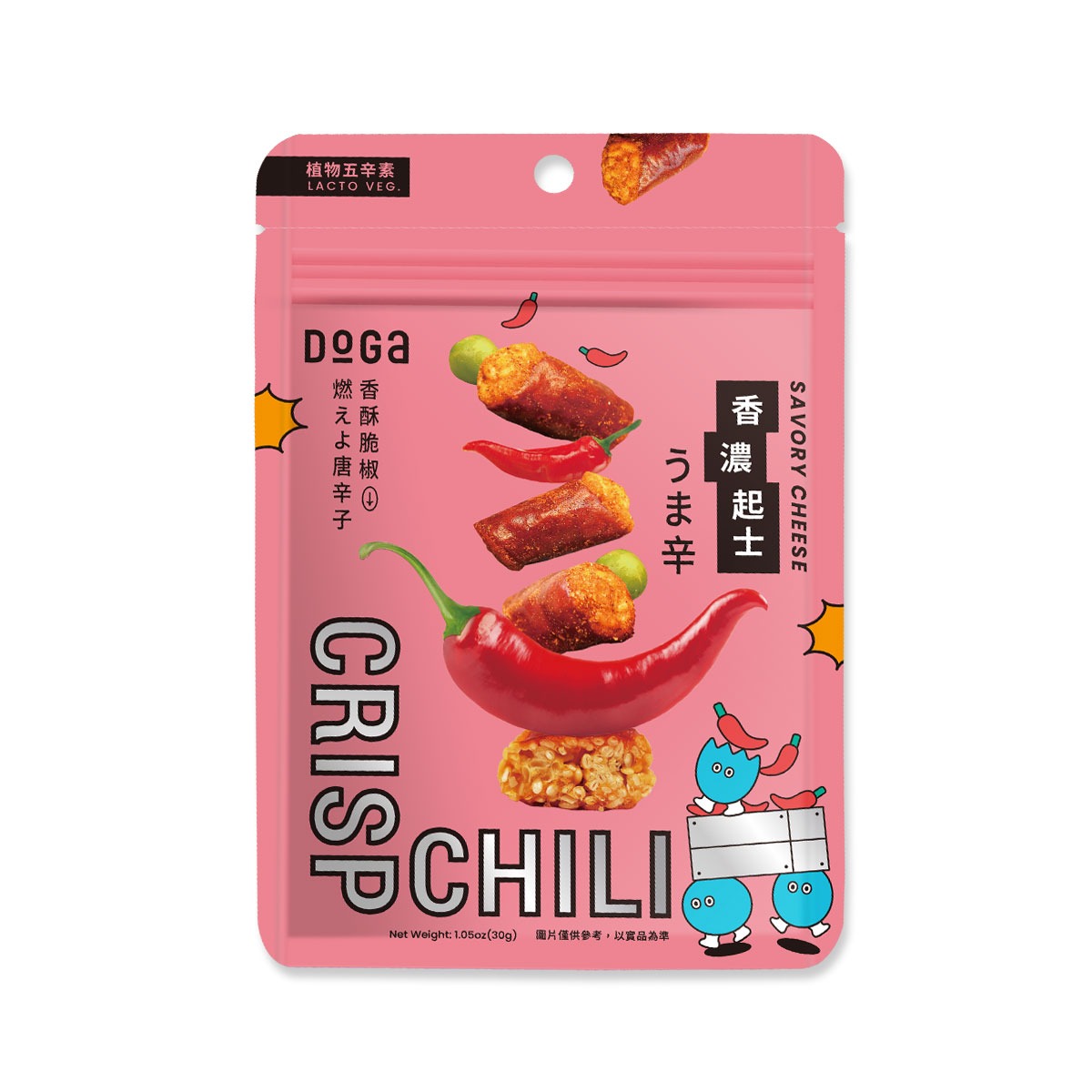 Get Taiwan - [DoGa] Crispy Chili Series - Savory cheese Delivered ...