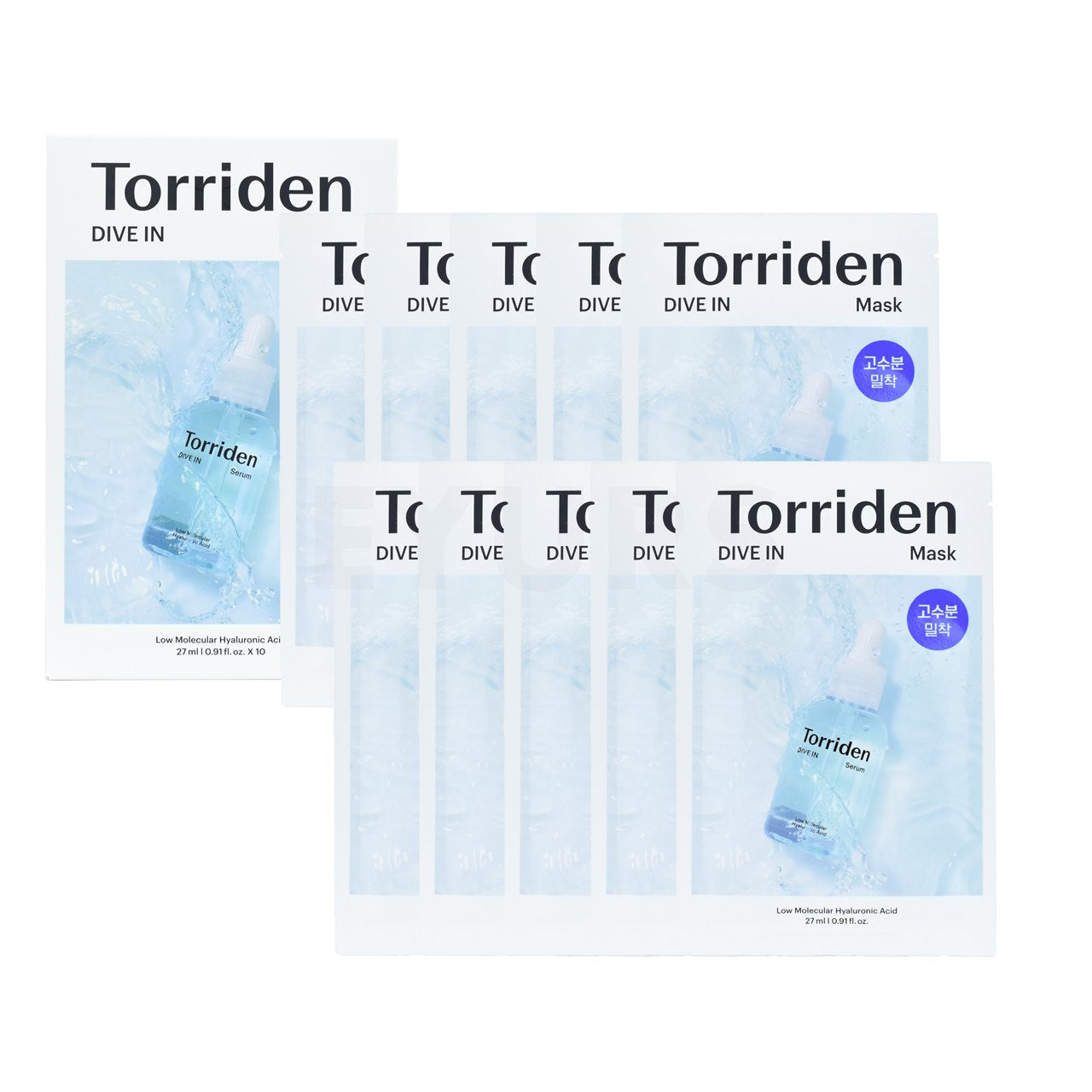 Get Torriden DIVE-IN Low Molecule Hyaluronic Acid Mask (One box 10 ...