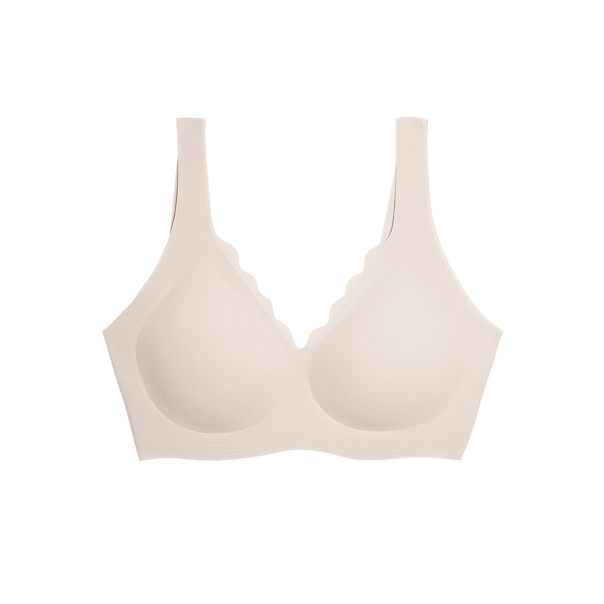 Get Ubras One Size Deep V Wave Collar Bra, Comfortable Women Bra-Hook ...