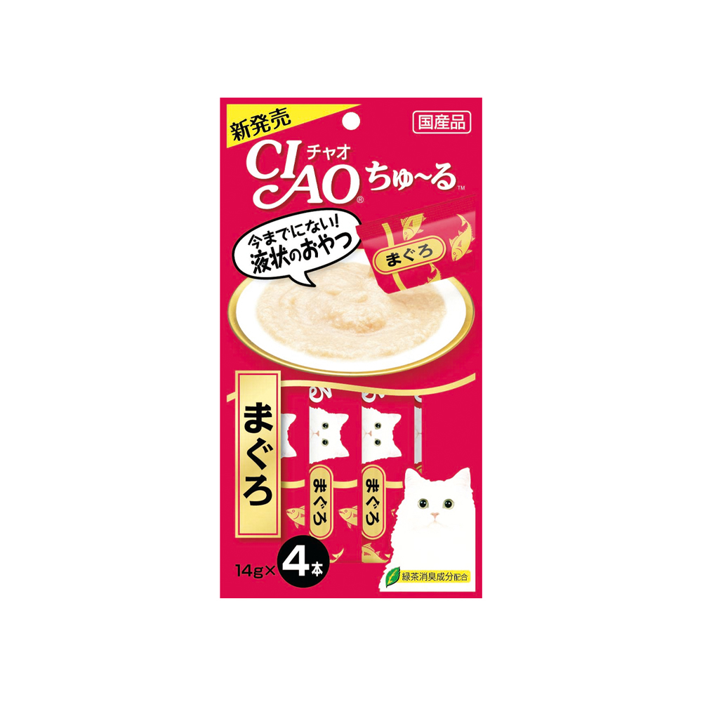 Get CIAO Churu Liquid Cat Bars (Tuna Flavor) 4 Sticks Delivered | Weee ...