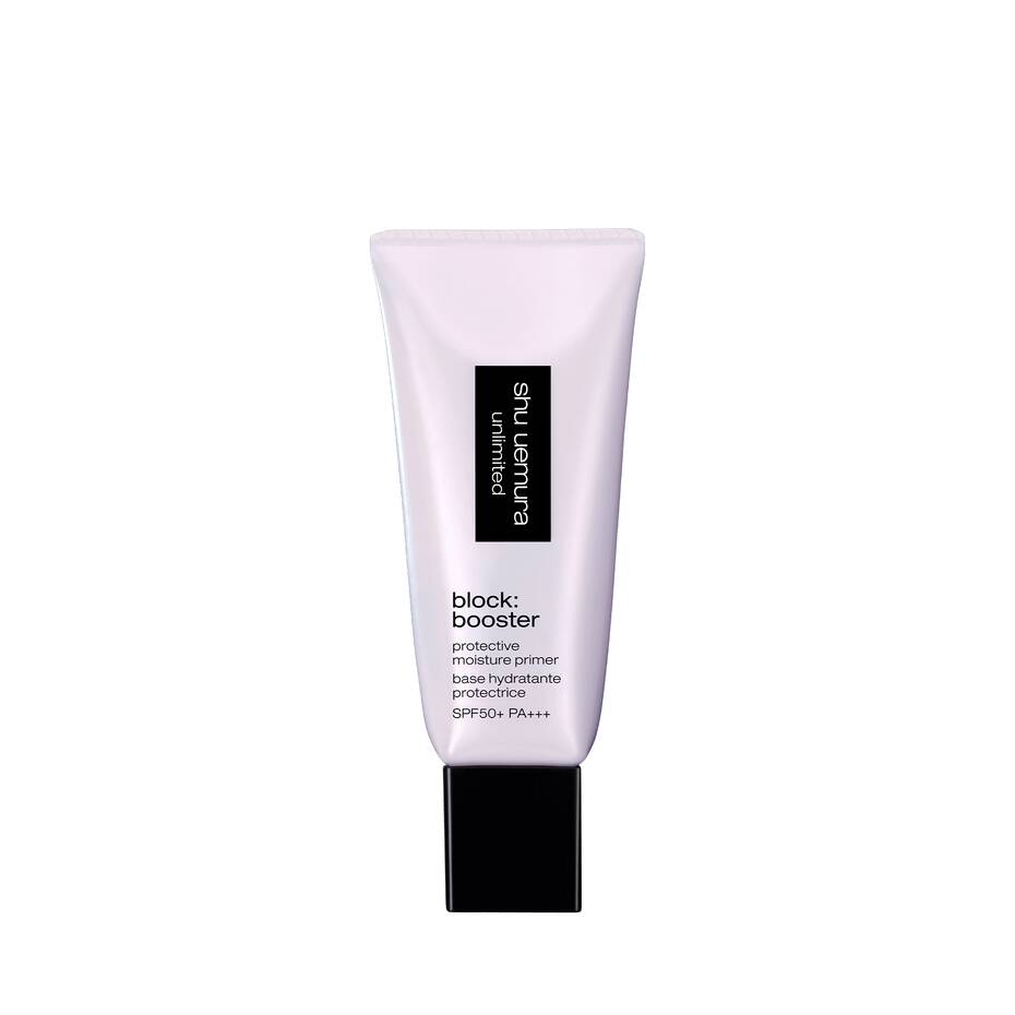 Get Shu Uemura unlimited block booster Violet mauve SPF50+/PA+++ 30ml ...
