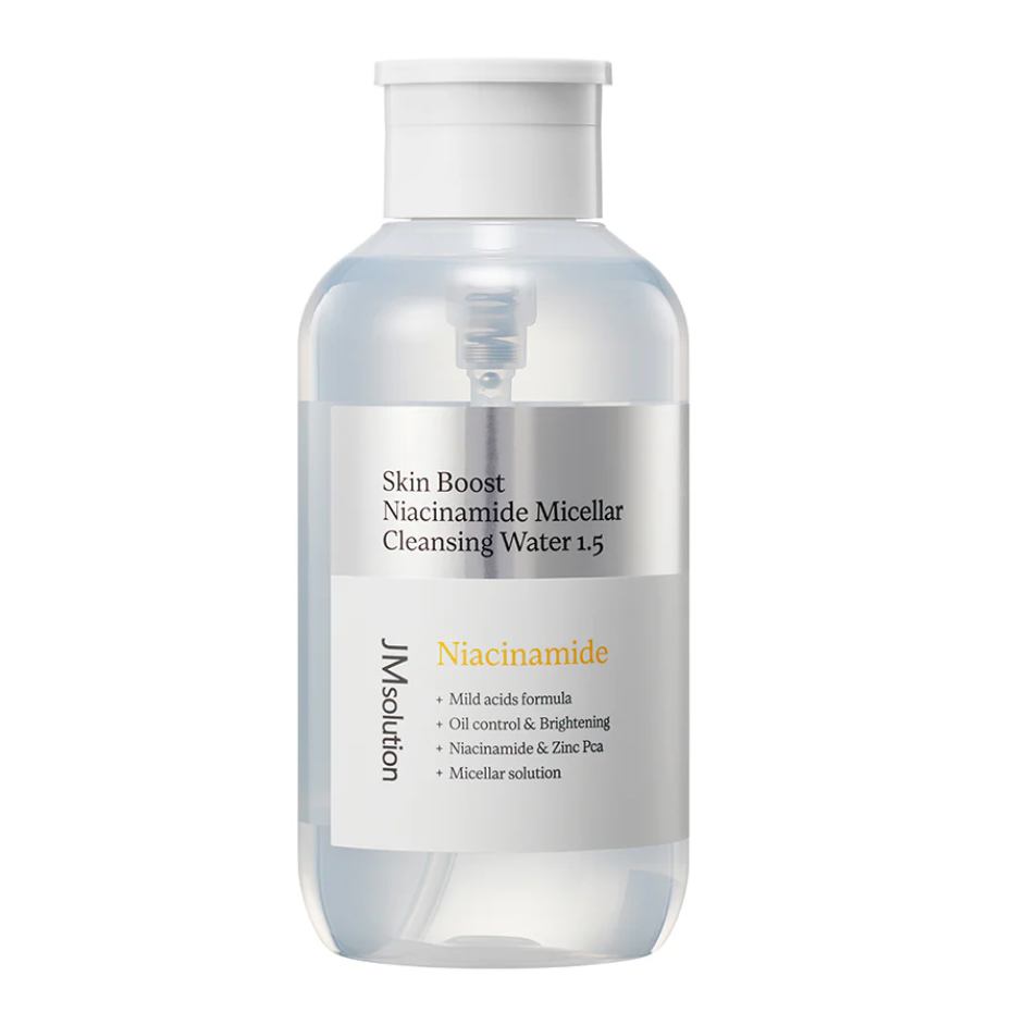 Get JM SOLUTION SKIN BOOST NIACINAMIDE MICELLAR CLEANSING WATER 1.5 ...