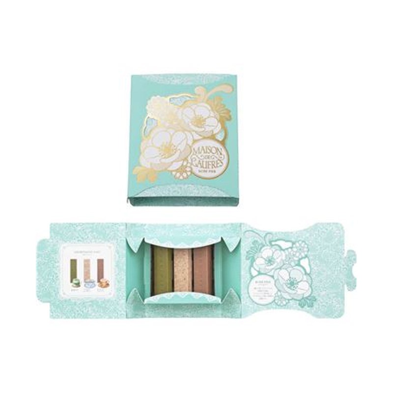 Get Kobe Fugetsudo Chocolate 3 pieces green milk tea flavor Delivered ...