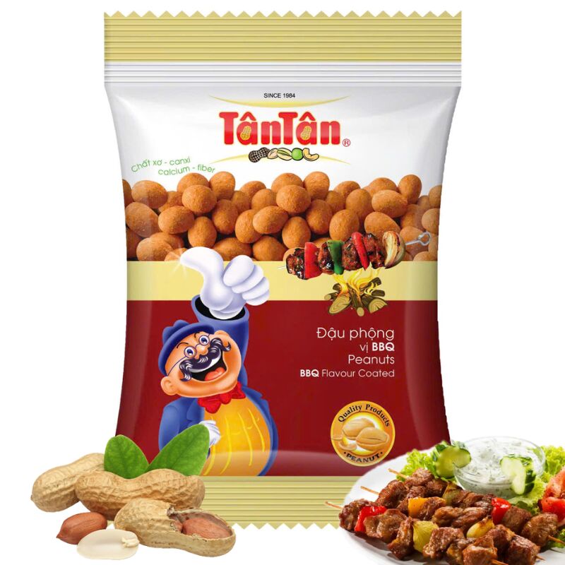 Get [Tan Tan] BBQ Peanut Snack 50g Delivered | Weee! Asian Market