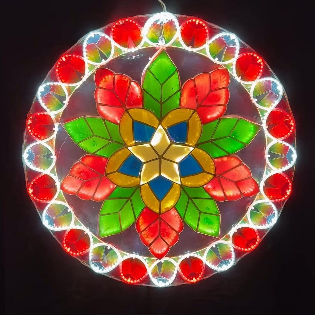 Get Classic Mistletoe Capiz Parol 20" 1 each Delivered | Weee! Asian Market