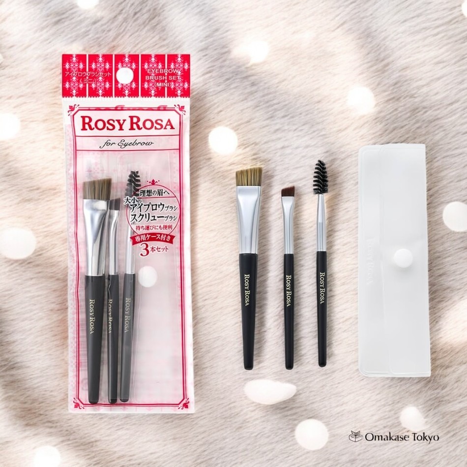 ROSY ROSA Mini Eyebrow Brush Set - Weee!