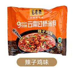 Get Cross Bridge Rice noodles with spicy chicken 106g 1 bag Delivered | Weee! Asian Market