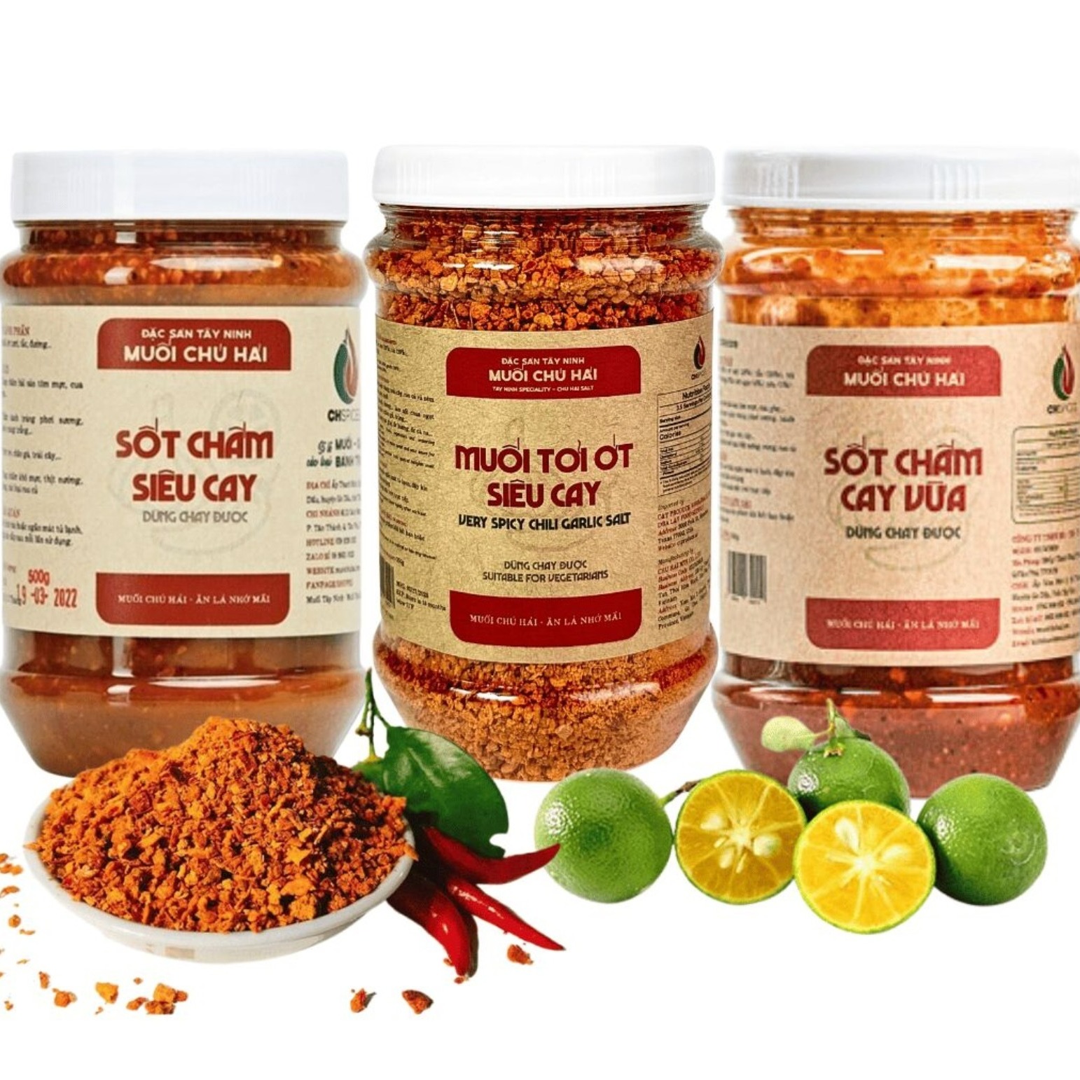 Get Chu Hai Very Spicy Vietnamese Sauce Variety Combo 3 bottle ...