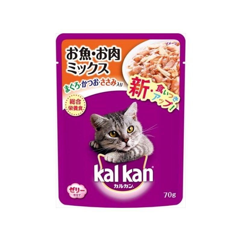 Kal Kan Kitty Mix Wet Food 70g Chicken Fish Mix - Weee!