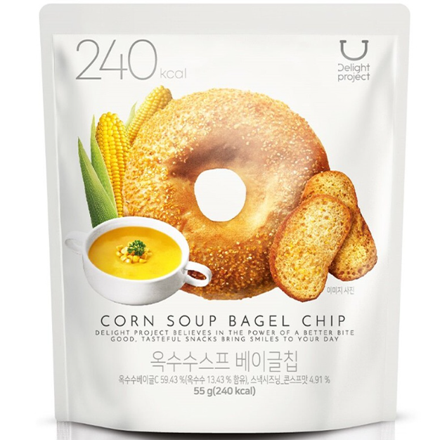 Get Delight Project Corn Soup Bagel Chip Delivered | Weee! Asian Market