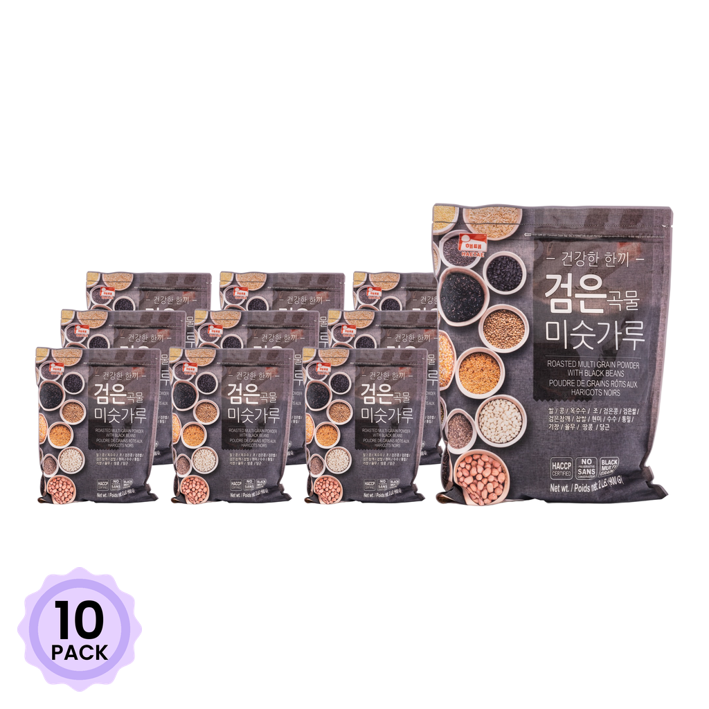 Get Haitai Roasted Multi Grain Powder with Black Beans 2 lb*10 pack ...