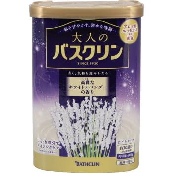 Japanese BATHCLIN Bath Salt 600g - White Lavender - Weee!