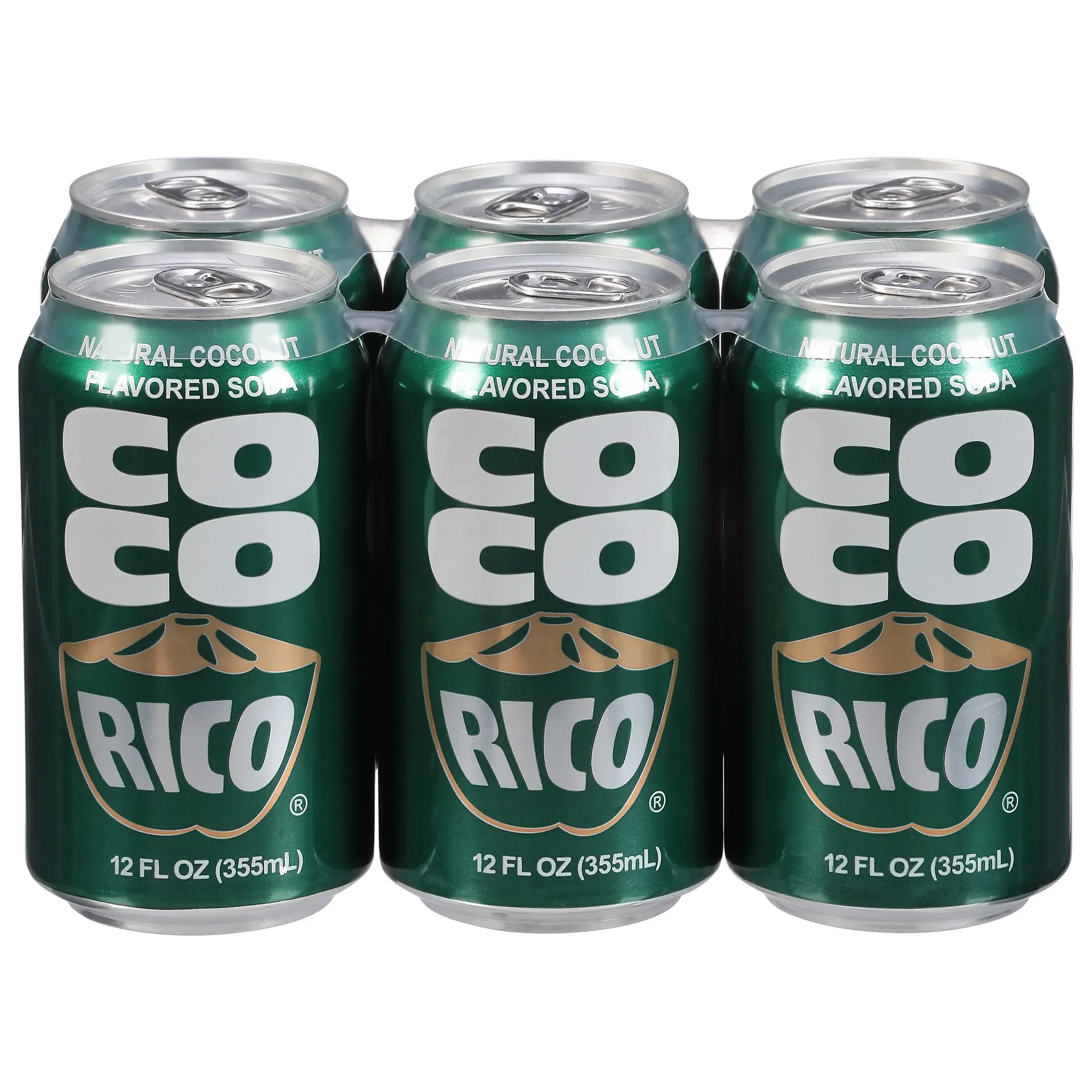 Get [Coco Rico] 6 Cans Coconut Soda 330ml 6 count Delivered | Weee ...