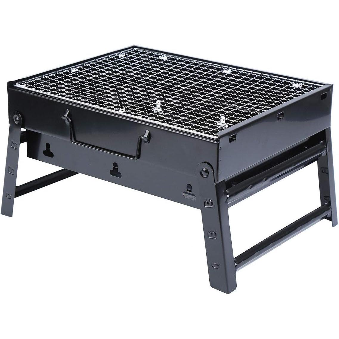 Get Folding Portable Barbecue Charcoal Grill (13.8" x 10.2" x 7.9 ...
